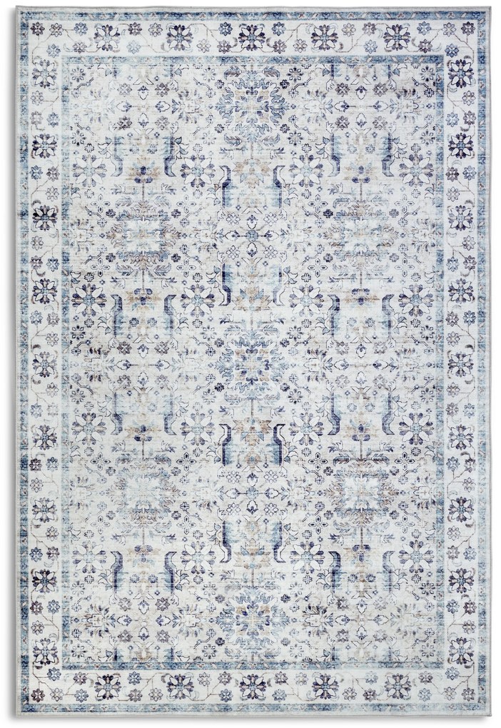ELLE Decoration, Kusový koberec Imagination New 106042 Cream/Blue z kolekce Elle, 200x290, modrá, ložnice