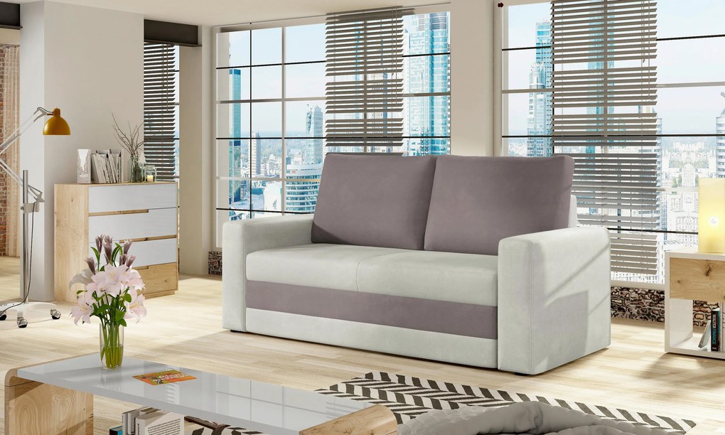 XXXLutz ROZKLÁDACÍ POHOVKA, textil, krémová MID.YOU - Rozkládací pohovky - 00000L003805