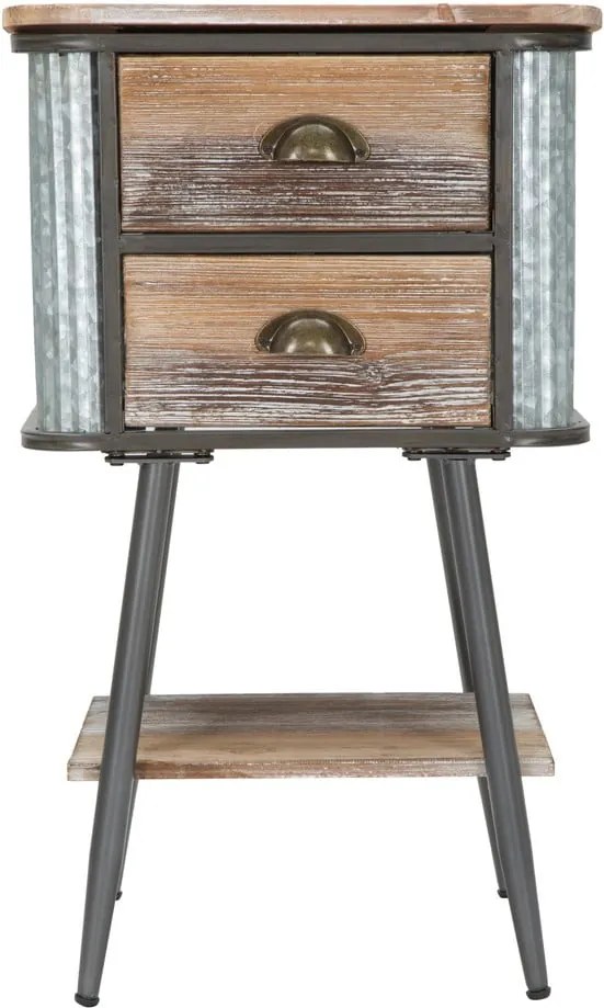 Noční stolek Mauro Ferretti Bronx, výška 72,5 cm