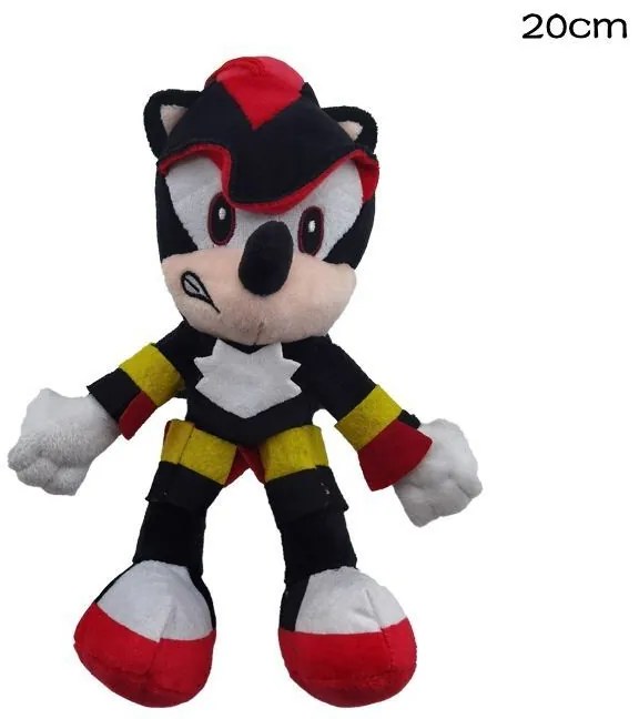 Plyšová hračka 20 cm - ježek Sonic Varianta: Stínový ježek
