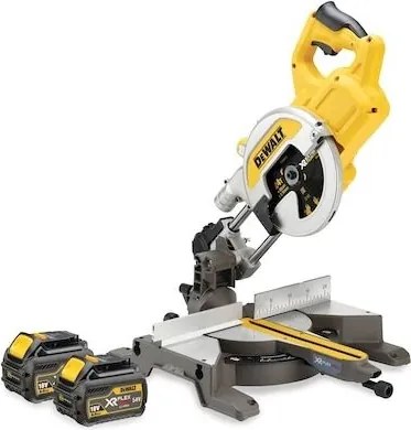 Aku pokosová pila DeWALT DCS777T2-QW, 2x FLEXVOLT 6,0Ah (063827)