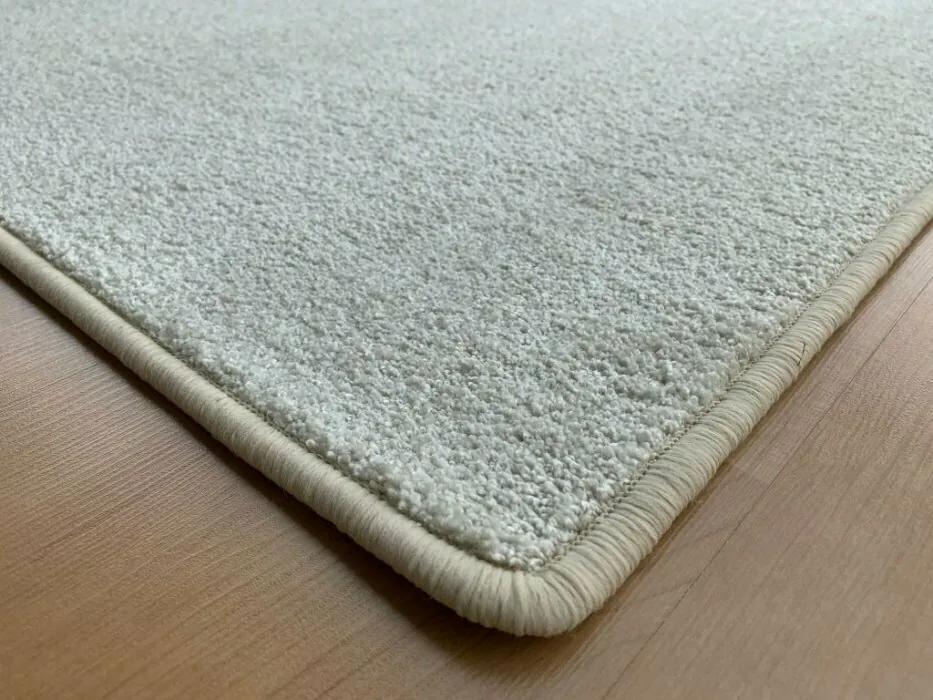 Kusový koberec Capri krémový LUX (Varianta: 1 m2 bez obšití)