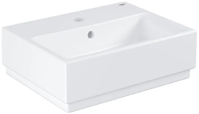 Grohe Cube Ceramic - Umývátko 455x350 mm, s přepadem, PureGuard, alpská bílá 3948300H