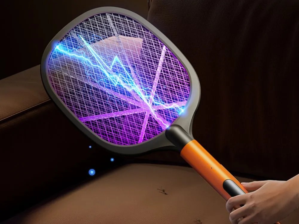 Verk Group Elektrická plácačka na mouchy a komáry uv insekticidní lampa se stojanem