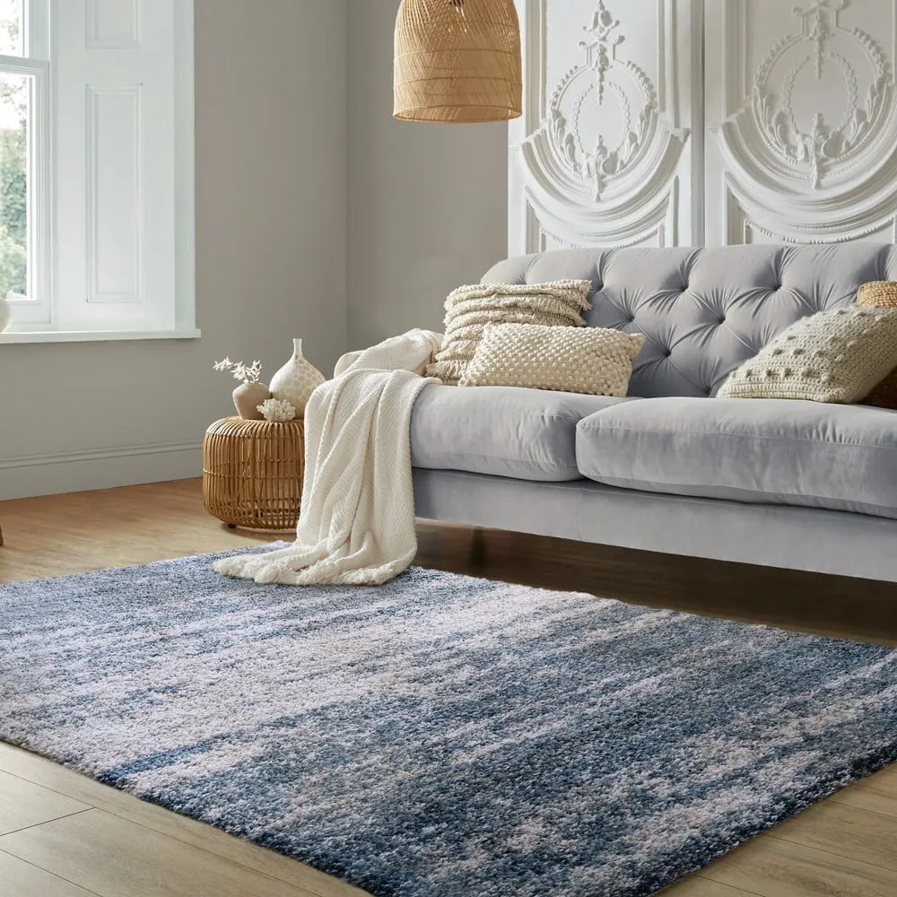 Modrý koberec 160x230 cm Dune Ombre – Flair Rugs