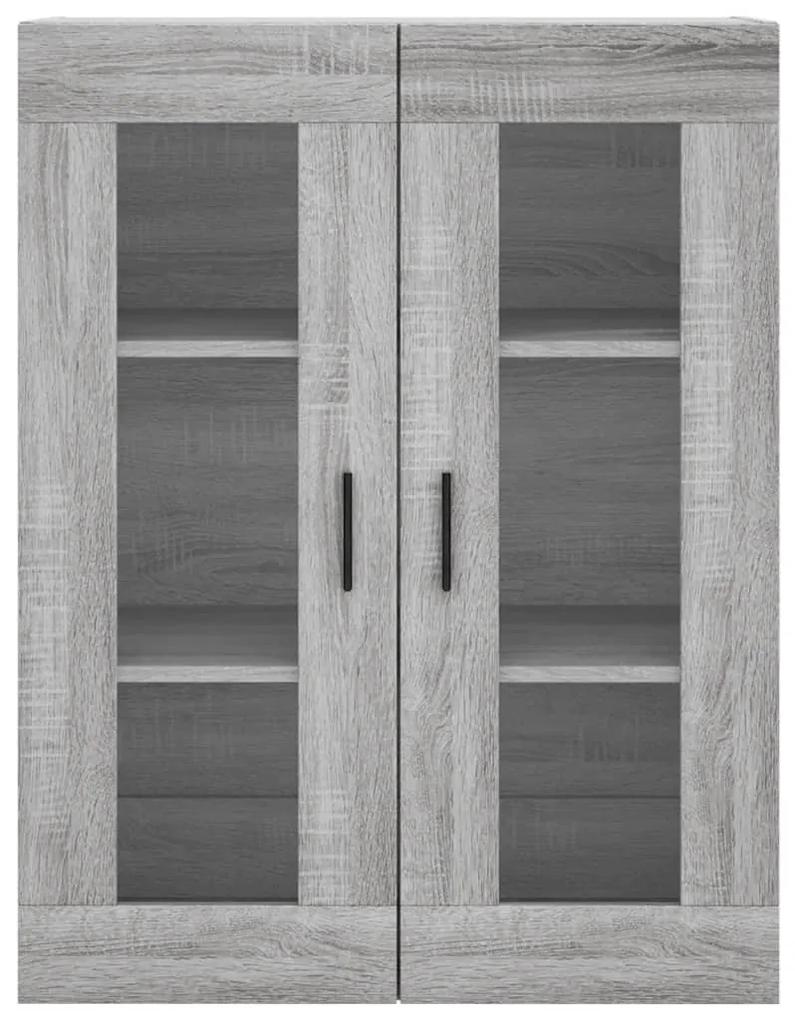 Skříň highboard šedá sonoma 69,5 x 34 x 180 cm kompozitní dřevo,  3198359