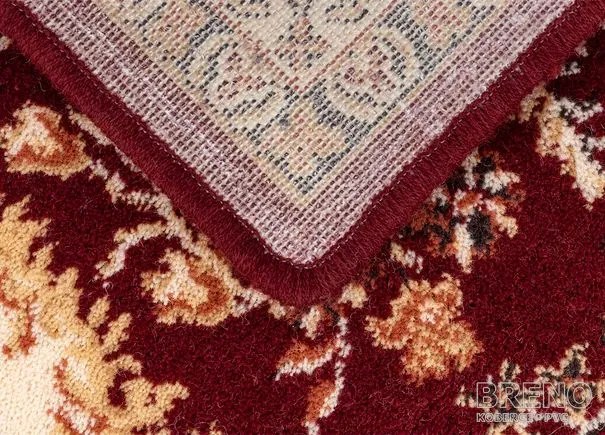 Breno Kusový koberec ISFAHAN ALMAS ruby, 240x340 cm, Hnědá/Vícebarevné