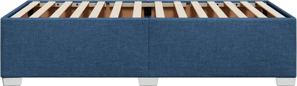 Rám postele bez matrací modrá 90x190 cm textil 3284442