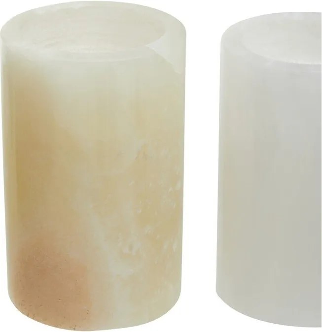 Kamenné svícny v sadě na čajovou svíčku 3 ks Oleena – Premier Housewares