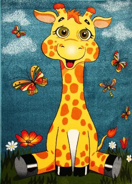 Balta Dětský koberec KOLIBRI 11112/140 Žirafa vícebarevný 200 x 300