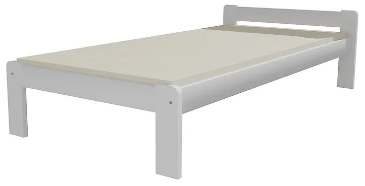 Vomaks Jednolůžková postel VMK003A 90 x 200 cm netransparentní barva bílá