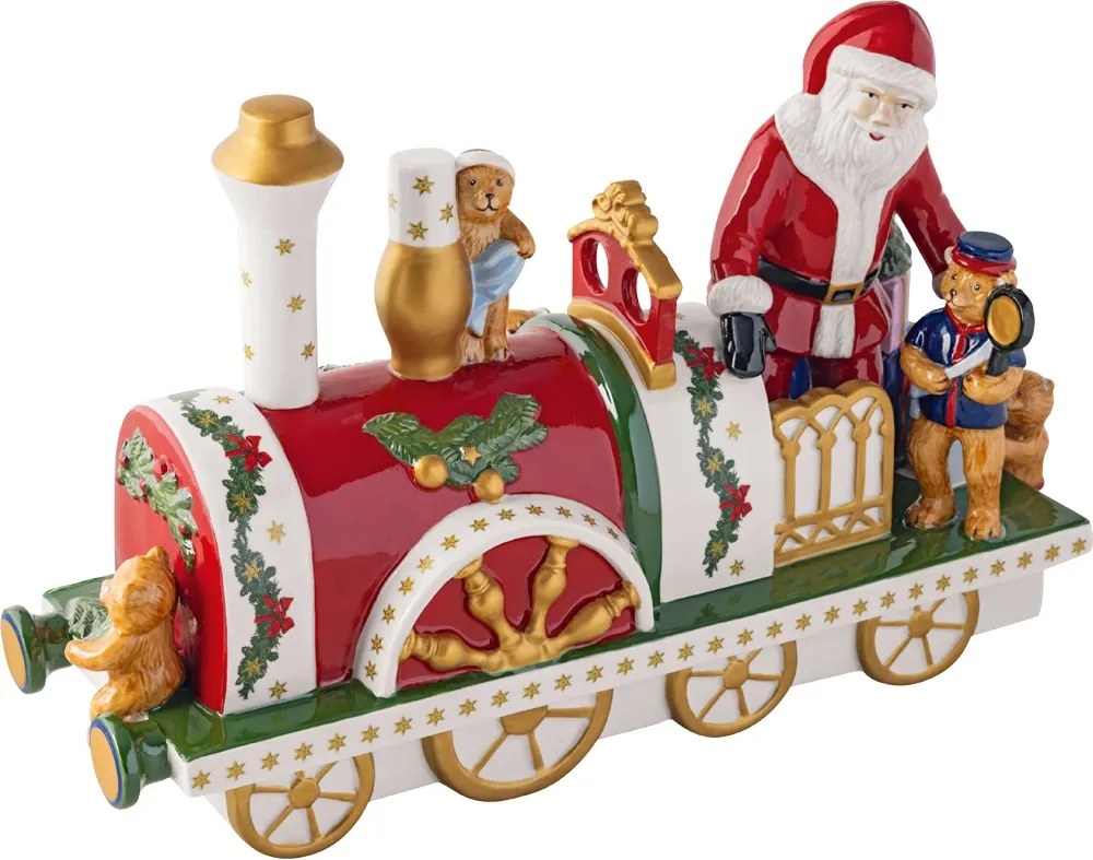 Villeroy&Boch Vánoční lokomotiva Christmas Toys Memory, 31 cm