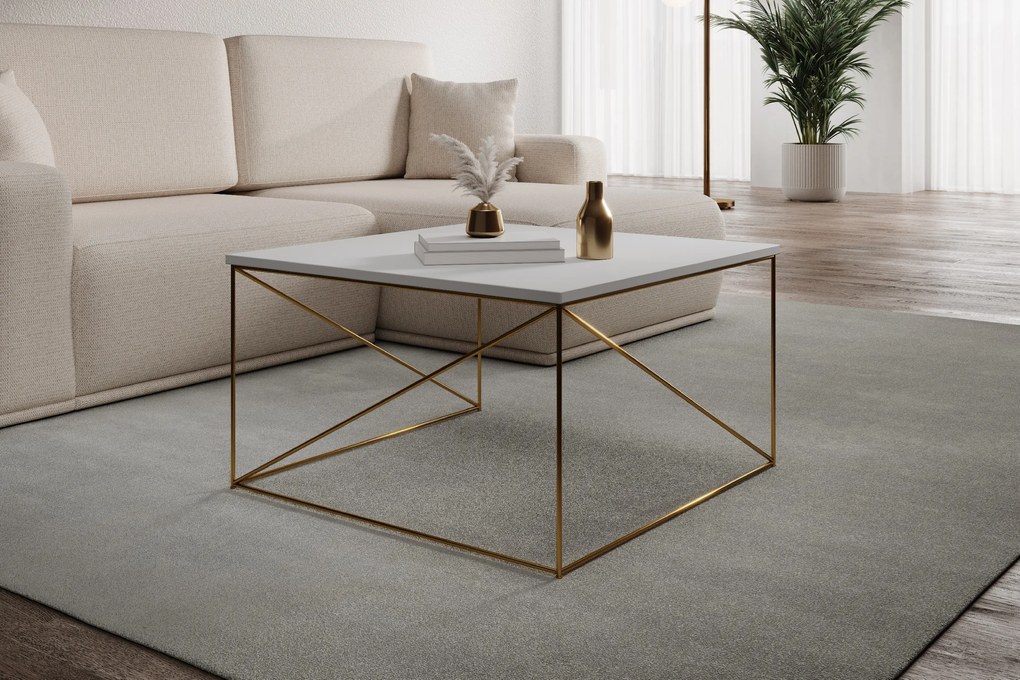 ADRK Furniture Konferenční stolek Nelia CT-NEL-G-WM