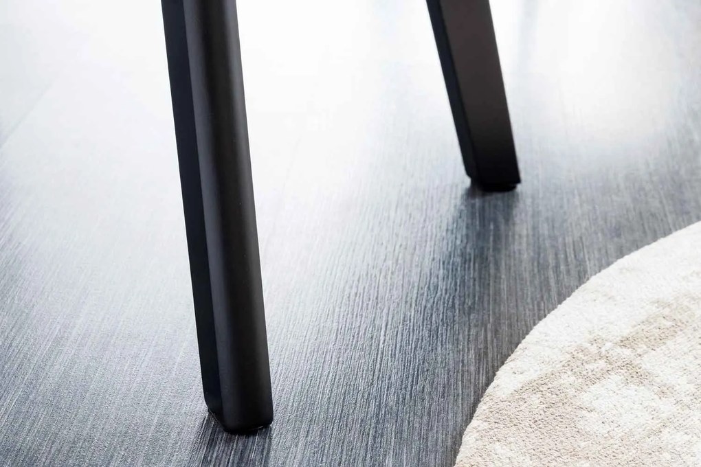 Designová židle Colby hořčicová žlutá