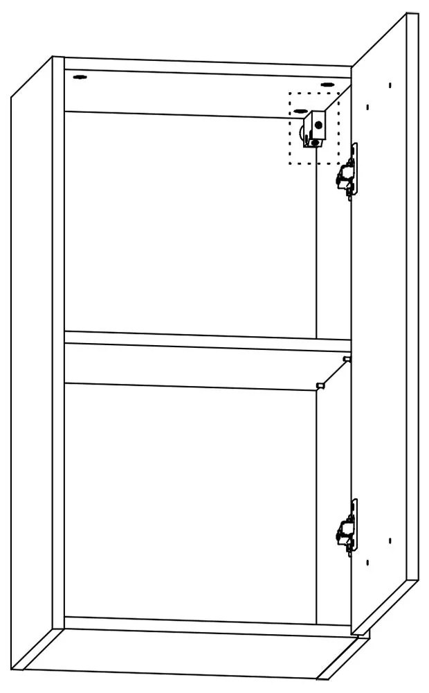 Kuchyňská linka LANGEN ap | 160 cm | PUSH OPEN | artisan