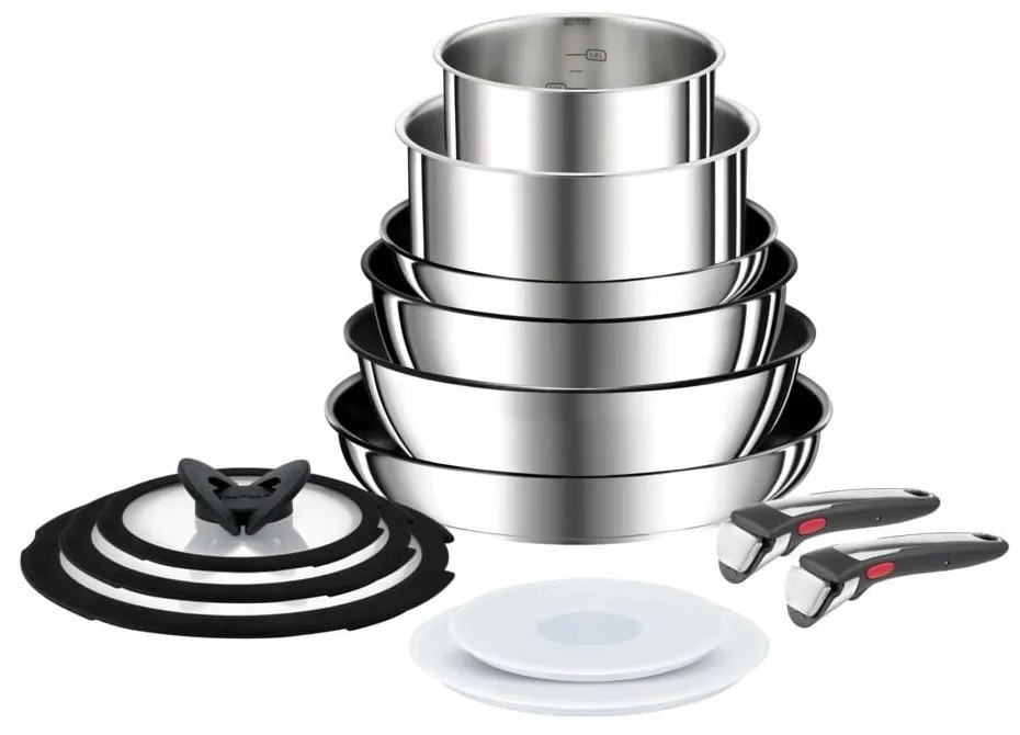 Nerezová sada nádobí 13 ks INGENIO Preference ON L9749432 – Tefal