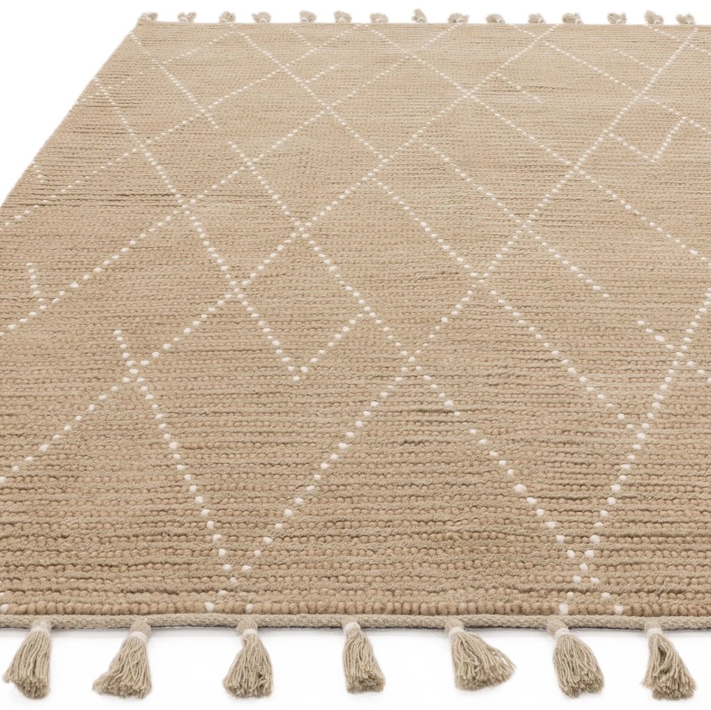 Tribeca Design Kusový koberec Livan Sand Cream Linear Rozměry: 120x170 cm