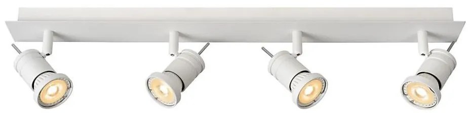 Lucide 17990/20/31 - LED bodové svítidlo TWINNY-LED 4xGU10/4,5W/230V bílé 63 cm