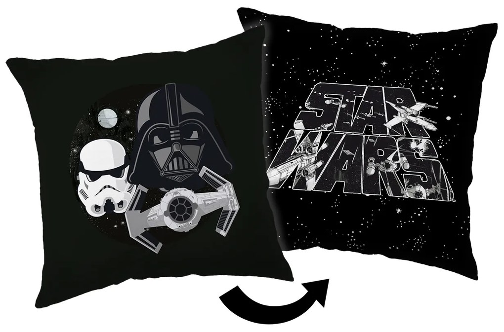 Jerry Fabrics Polštářek Star Wars 35x35 cm