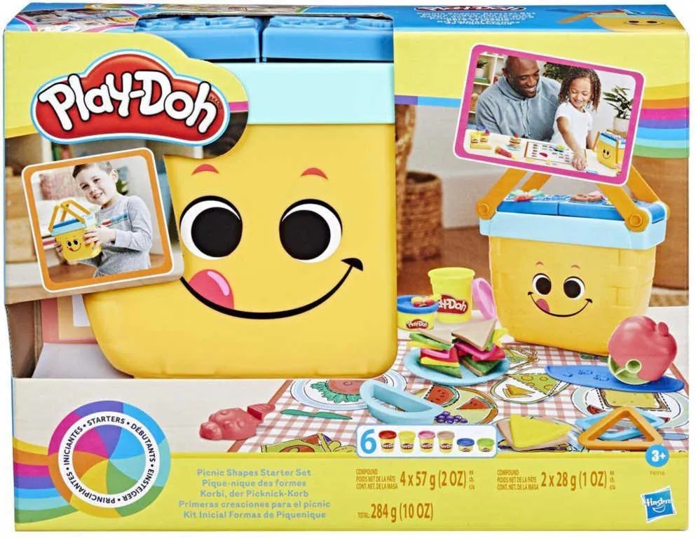 HASBRO PLAY-DOH Modelína kreativní set s nástroji v piknikovém koši 14ff69165