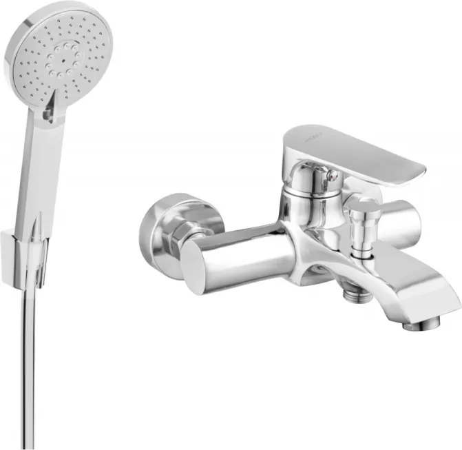 Mexen Pecos R40 baterie k vaně se sprchovou sadou, chrom - 7273R40-00