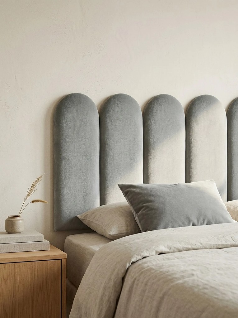 Sinsay - Čalouněné stěnové panely 5 pack - šedá