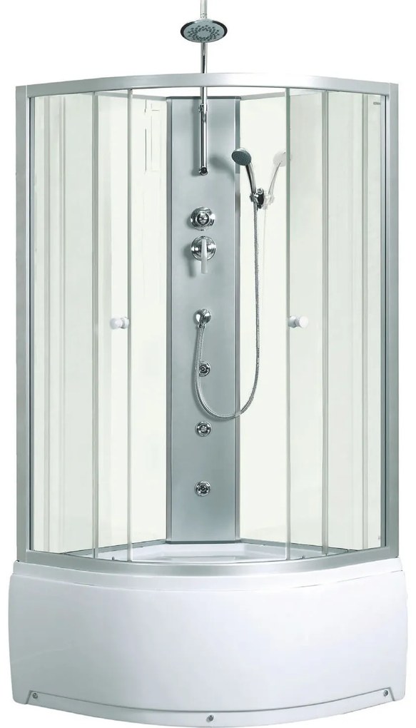 Novoterm Hydromasážní box NV-Karo WH 90x90 bílý