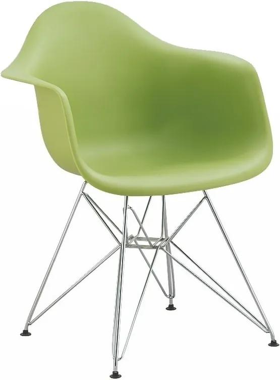 Jídelní židle - křeslo REGIA zelená