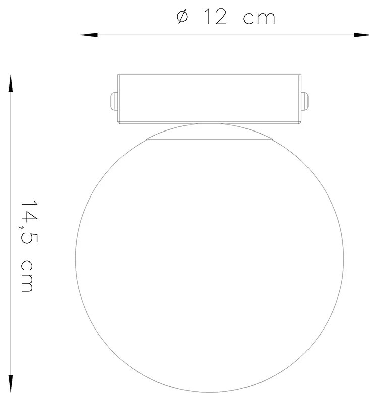 Sollux Lighting Stropní svítidlo YOLI 1 Černá