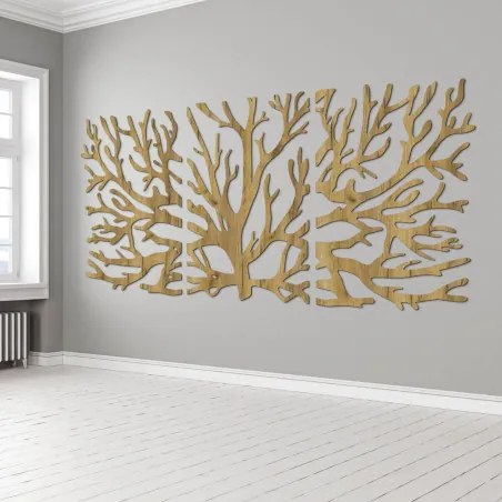 Třídílný obraz Strom – moderní design do vašeho interiéru | SENTOP HDF0502-akcia20