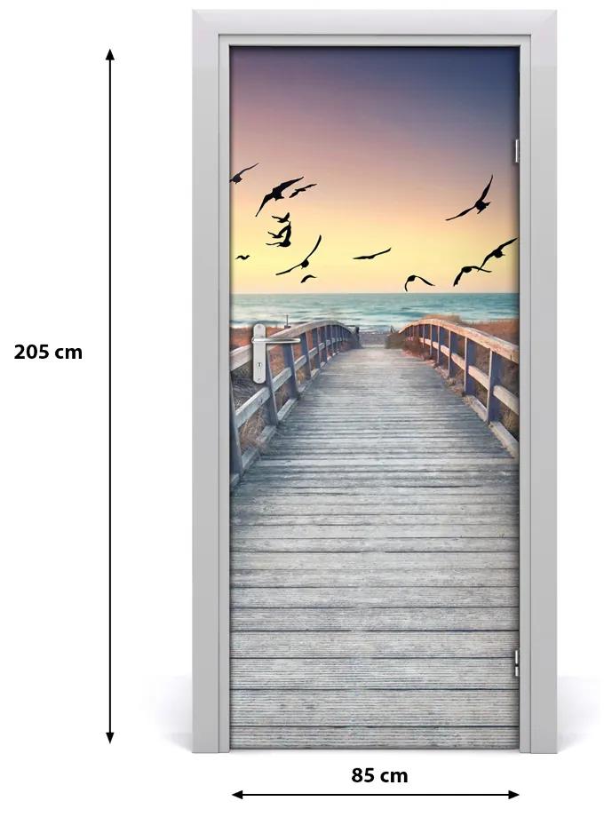 Fototapeta na dveře samolepící Stezka na pláž 85x205 cm