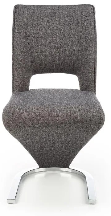 HALMAR K441 židle šedá/černá