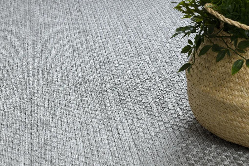 Dywany Łuszczów AKCE: 60x100 cm Kusový koberec Timo 6272 Light grey – na ven i na doma - 60x100 cm