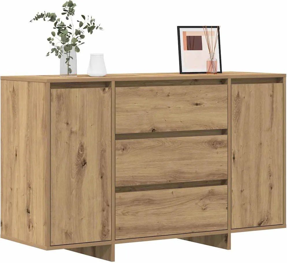 Servírovací skříň Artisanový dub 120 x 41 x 75 cm 3333914