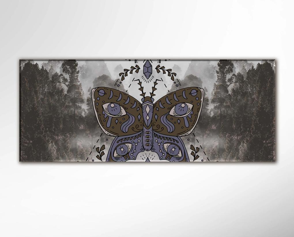 Obraz andělská křídla Rozměry kolekce: pětidílné schody obdélník 150x75 cm