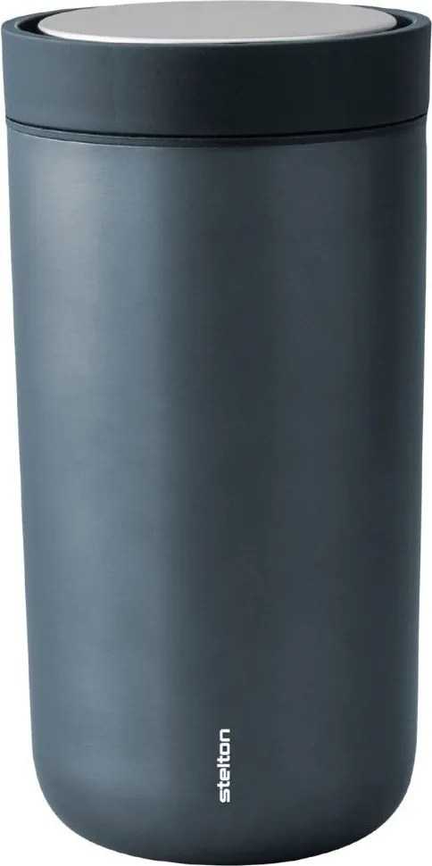 Stelton to go click termohrnek 200 ml lesklý tmavě modrý