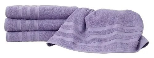 B.E.S. - Petrovice, s.r.o. Bavlněný froté ručník Standard - Violet 30 x 50