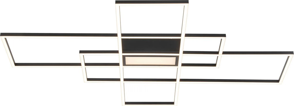 XXXLutz STROPNÍ LED SVÍTIDLO, 100/75/7 cm Novel - Stropní svítidla - 008227137901