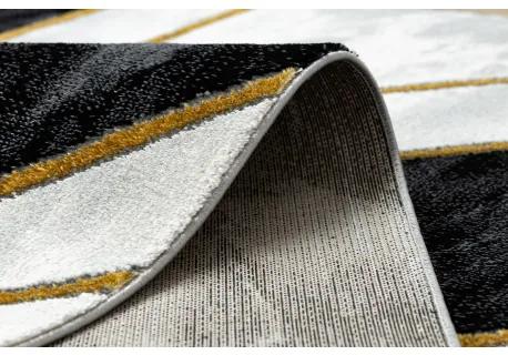 koberec EMERALD výhradní 1015 glamour, stylový mramor, geometrický če velikost 160x220 cm | krásné koberce cz