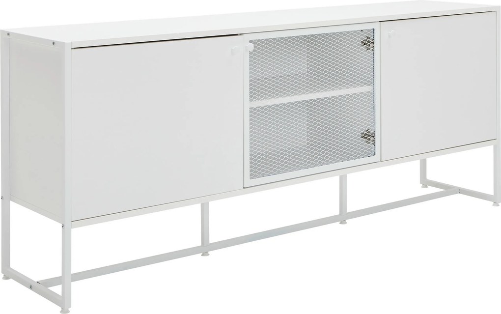 XXXLutz ŠIROKÁ KOMODA, bílá, 180/75/41 cm P & B - Online Only komody - 008181079702