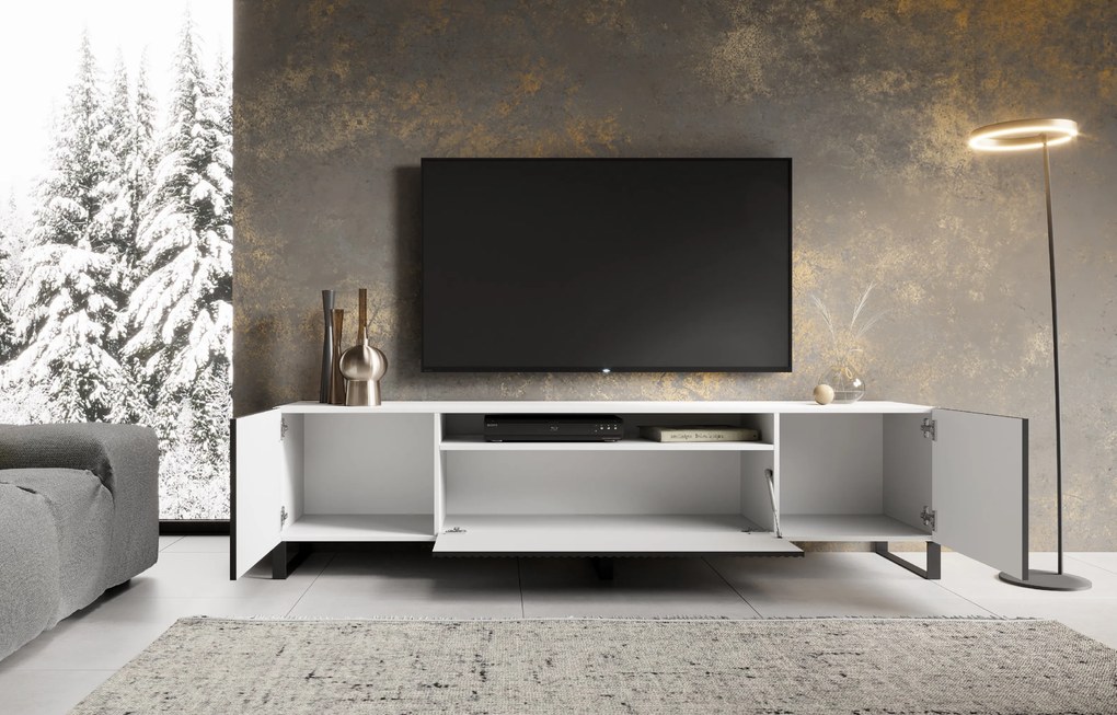 ADRK Furniture RTV skříňka NOEMI Stojící ADRK-RTV-NOES-WB
