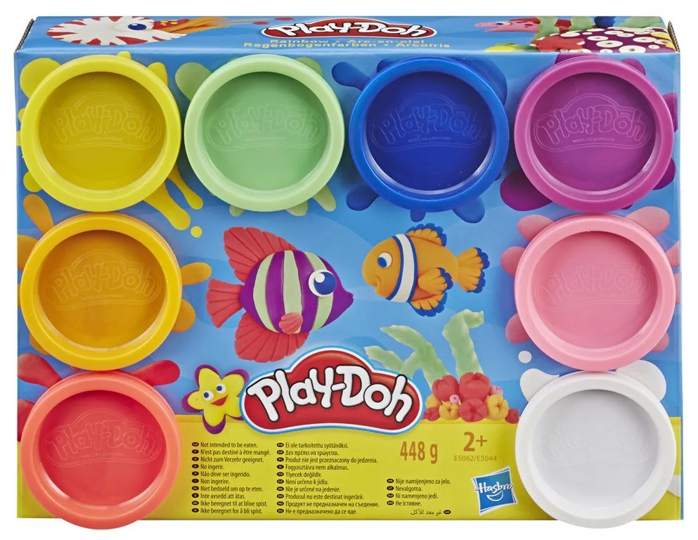 Hasbro Play Doh Balení 8 ks kelímků - Neonové