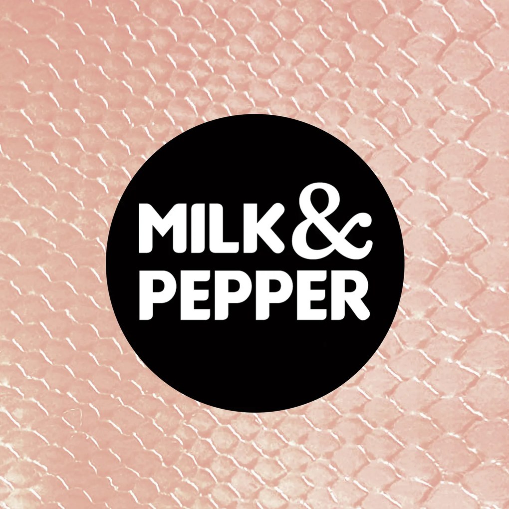 MILK&PEPPER Milkandpepper obojek pro psy Safira Rose Velikost: 45x2 cm