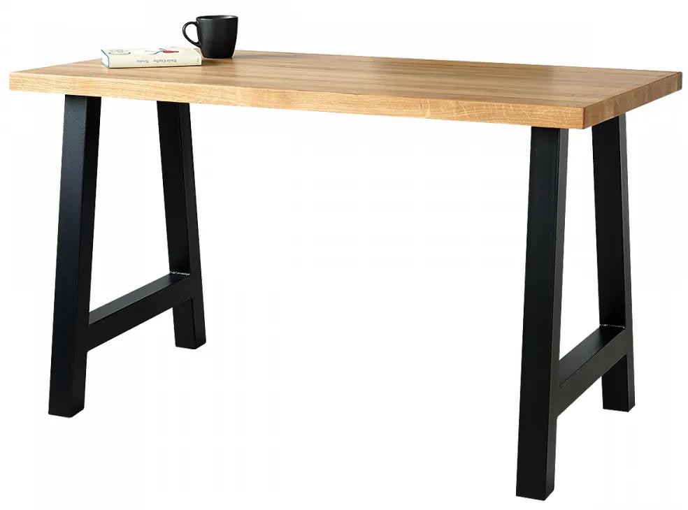 Pracovní stůl Genox s masivní dubovou deskou