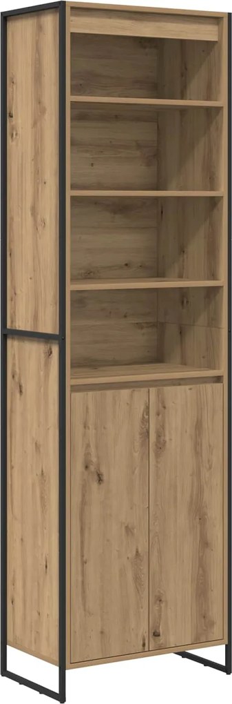 Vysoké skříně Umělecký dub 60 x 36 x 200 cm Kompozitní dřevo 3403033