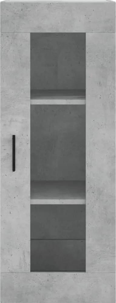 vidaXL Nástěnná skříňka 34,5 x 34 x 90 cm [828928] Barva: kouřový dub