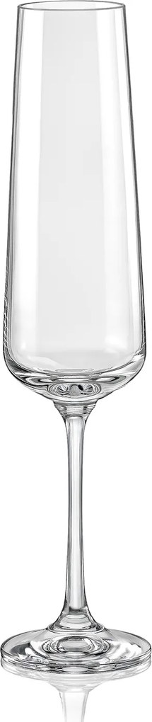 Crystalex Sklenice na sekt Sandra 200 ml 6 ks