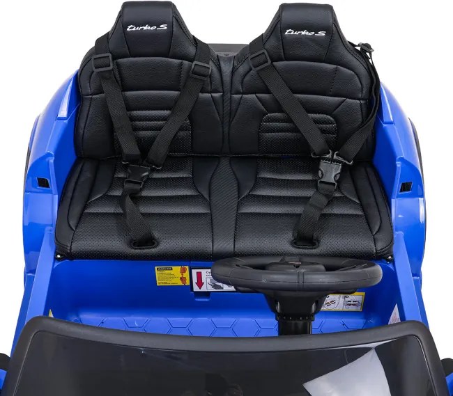 Elektrické autíčko Porsche Taycan Turbo S modré