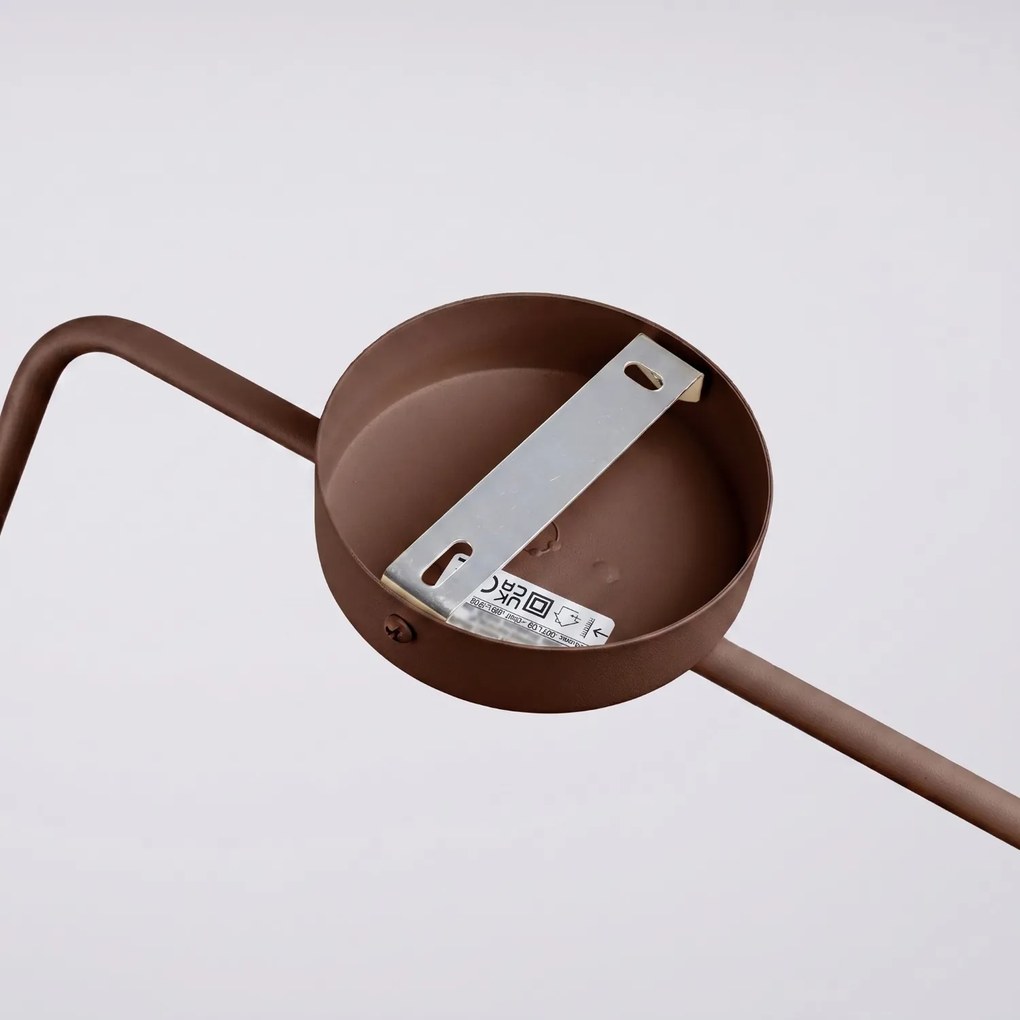 Sollux Lighting Nástěnné svítidlo NOX hnědé