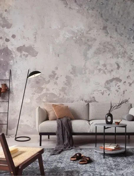 Designová stojací lampa Flute černá